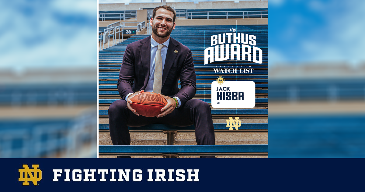 Kiser Earns Selection to 2024 Butkus Award Watch List