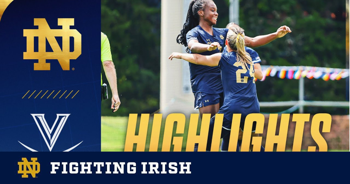 Irish Earn Top-15 Road Win | Highlights vs Virginia – Notre Dame ...