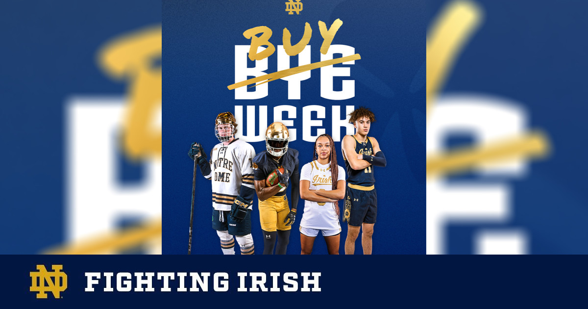 Bye Week Ticket Deals Announced for Fighting Irish Fans – Notre Dame ...