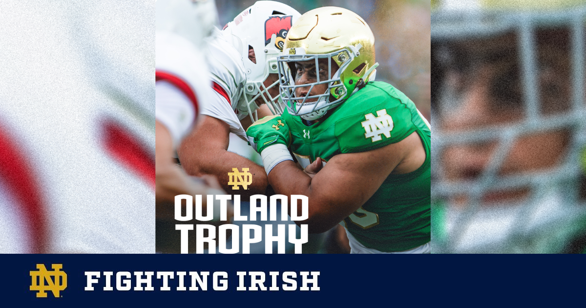 Cross III Named Outland Trophy National Player of the Week