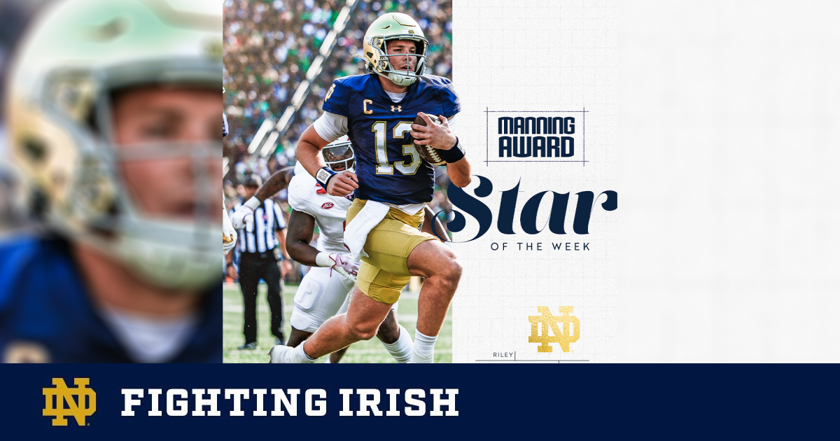 Leonard Named Manning Award Star of the Week