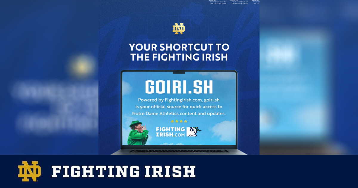 Notre Dame Athletics Launches goiri.sh – Notre Dame Fighting Irish ...