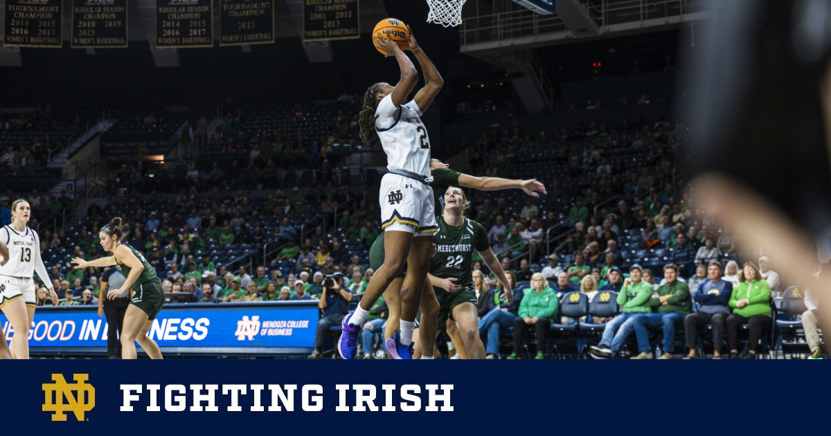 No. 6 Notre Dame Heads To Purdue For Sunday Clash – Notre Dame Fighting ...