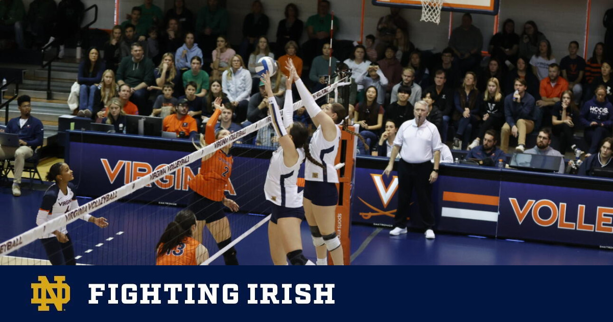 Irish Fall To Virginia – Notre Dame Fighting Irish – Official Athletics ...