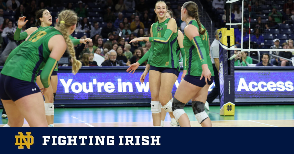 PREVIEW: Irish Host Virginia Tech In Final Home Match – Notre Dame ...