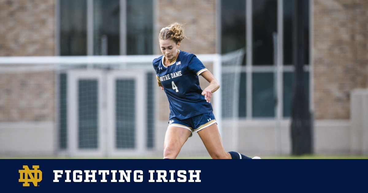Leah Klenke Earns Scholar All-American Honors – Notre Dame Fighting ...