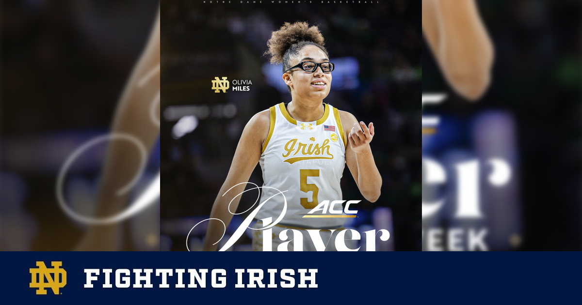 Miles Earns ACC Player of the Week Honors After Historic Triple-Double ...