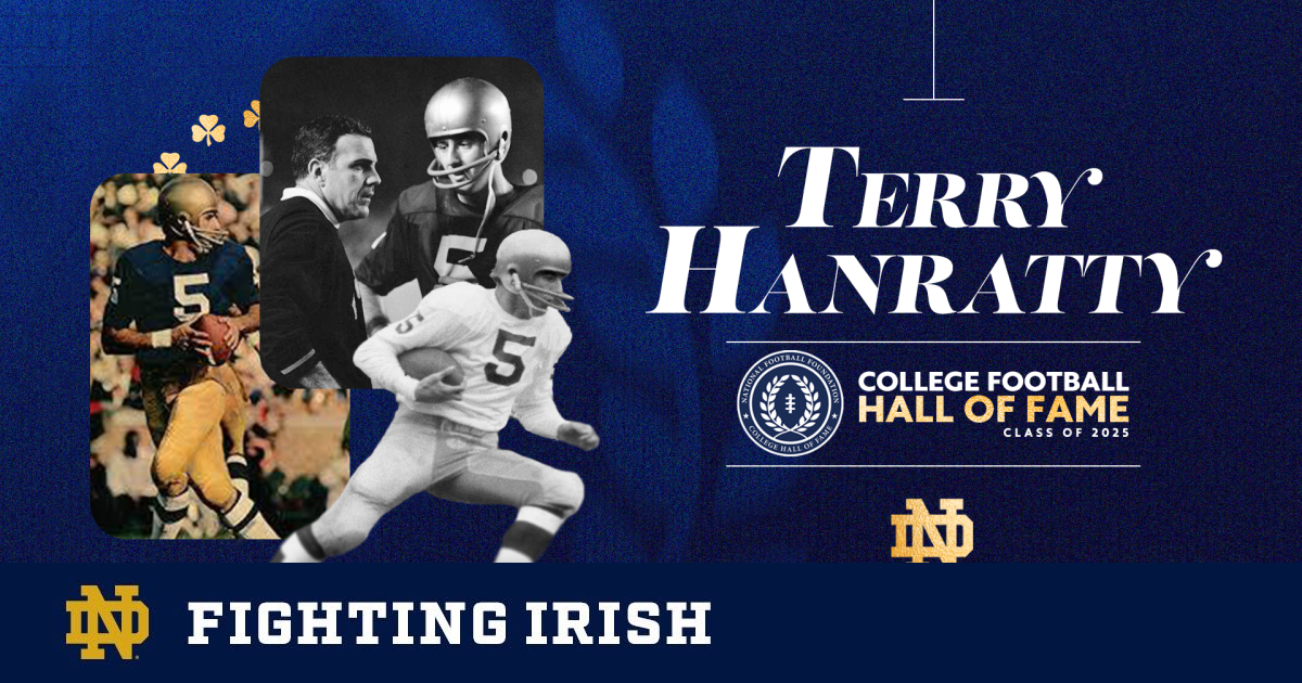 Terry Hanratty Named To College Football Hall Of Fame – Notre Dame ...