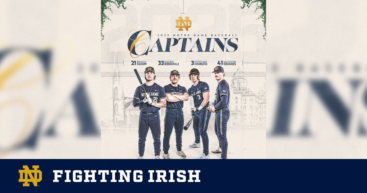 Stiffler Names Captains Ahead of Season – Notre Dame Fighting Irish ...