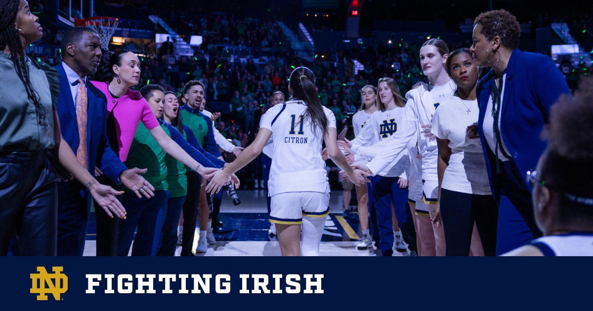 No. 3 Notre Dame Back Home To Host ACC Newcomer Stanford – Notre Dame ...