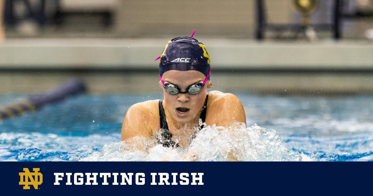 Nine Swimmers Head To Ohio State Winter Invite – Notre Dame Fighting ...