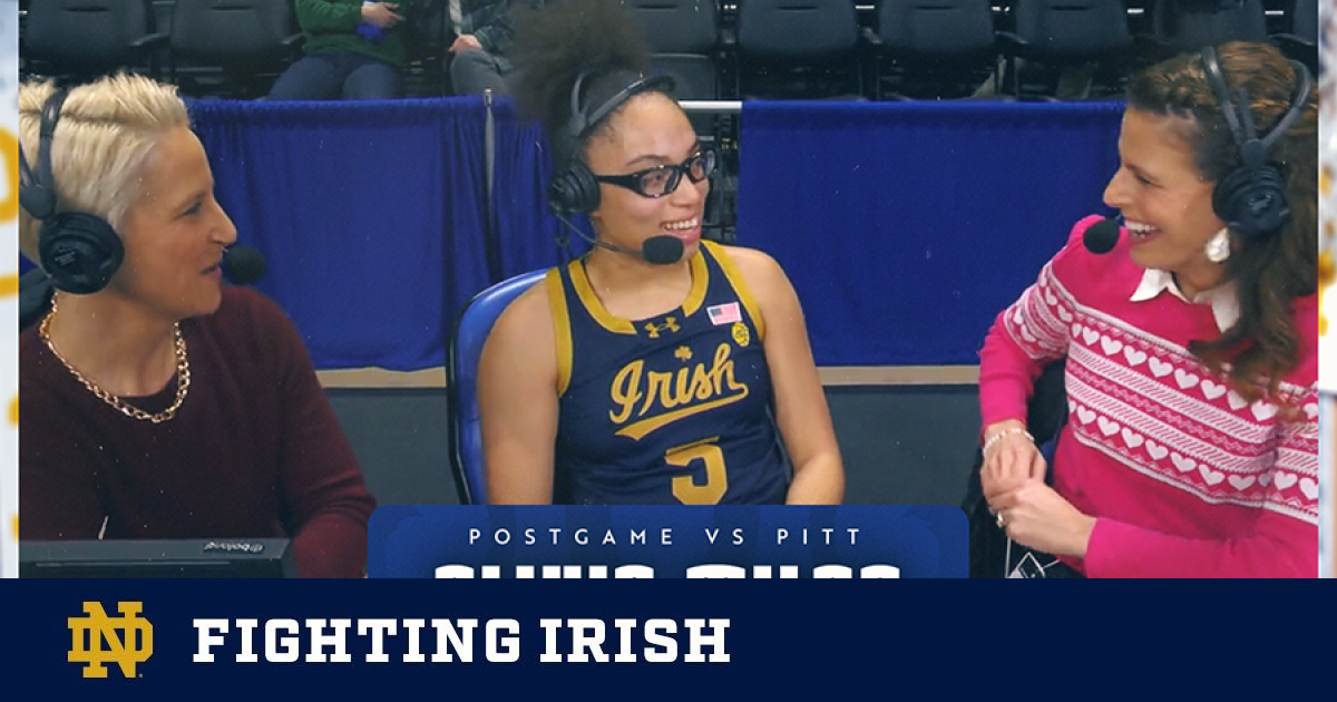Olivia Miles Talks 3-Point Record, Physical Game at Pitt – Notre Dame ...