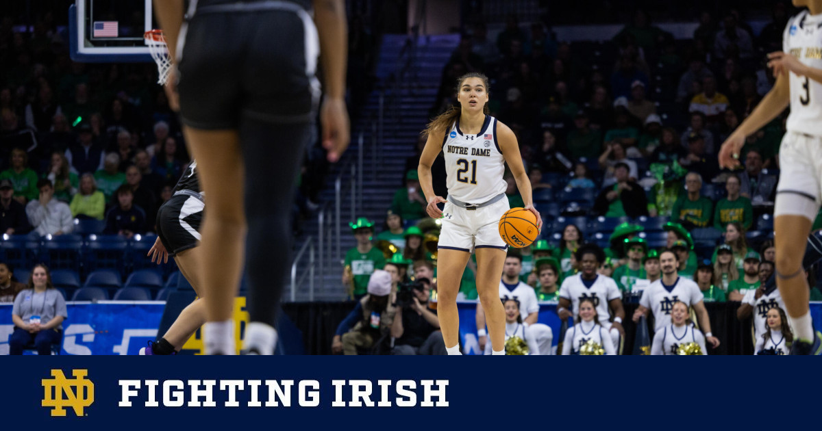 Irish Host Wolverines For 3/6 Second Round Showdown – Notre Dame ...