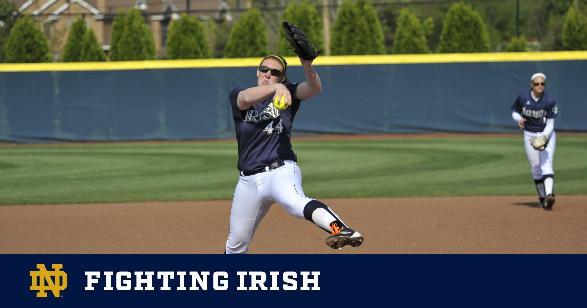 Winter Tosses First-Ever No-Hitter At Melissa Cook Stadium – Notre Dame ...