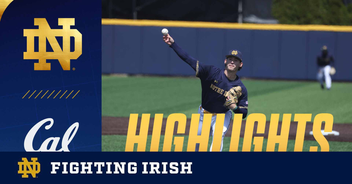 🔥 DON’T LET THE IRISH GET HOT 🔥 ND Extends Win Streak | Highlights vs ...