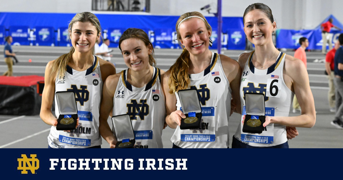 Irish Earn Indoor Track & Field All-ACC Academic Team Honors – Notre ...