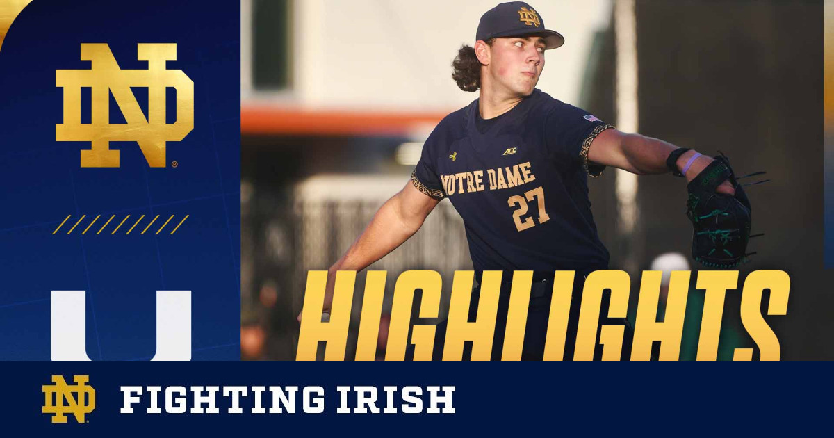 Jack Radel Leads Irish to Defensive Road Win | Highlights vs Miami ...