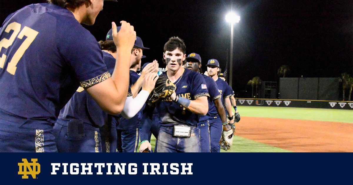 Irish Ice Hurricanes in Series Opener – Notre Dame Fighting Irish ...