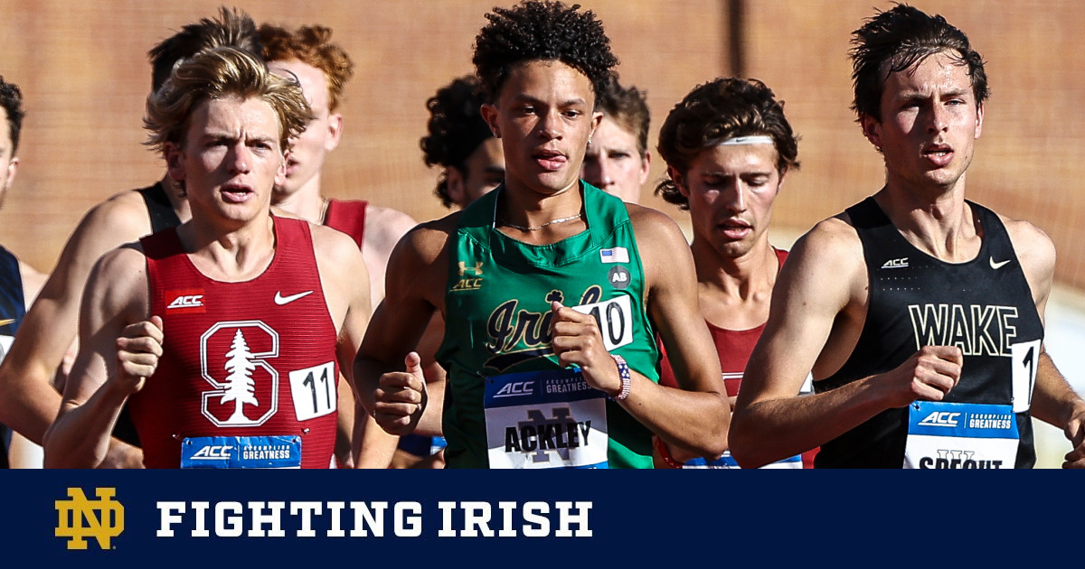 Irish Wrap Up ACC Outdoor Championships Efforts - BVM Sports