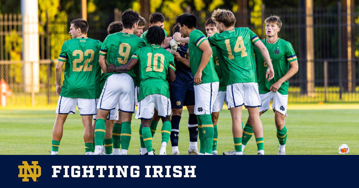 Irish Suffer First Defeat Of Season Against #4 Indiana, 1-0 – Notre ...