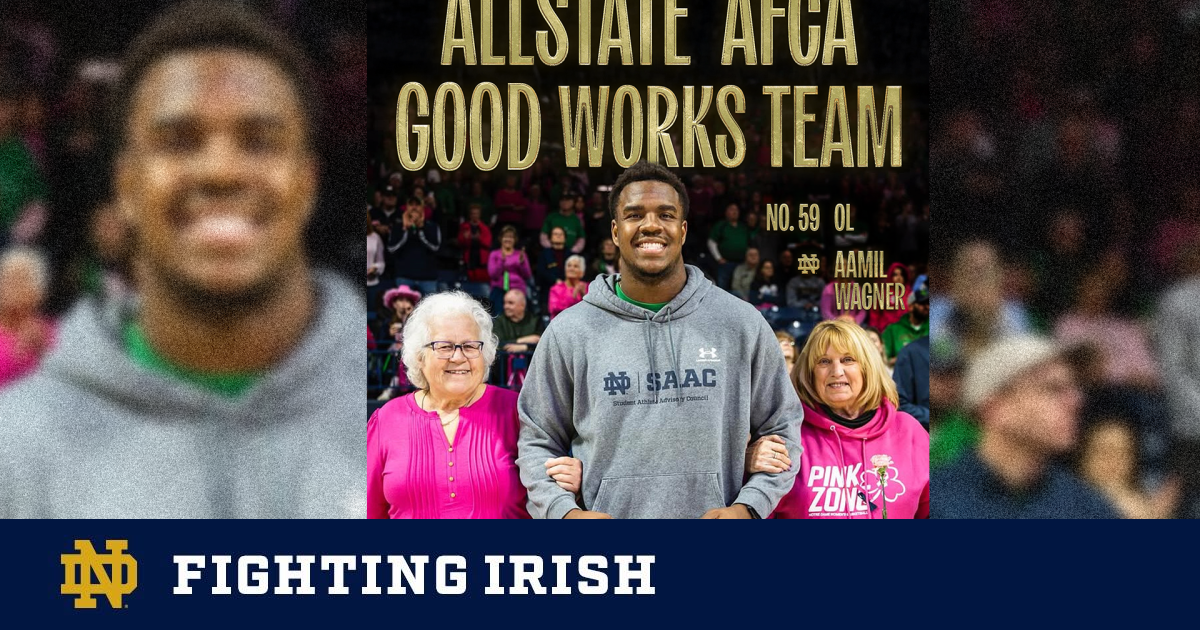 Wagner Selected to Allstate AFCA Good Works Team, Named Wuerffel Trophy Semifinalist