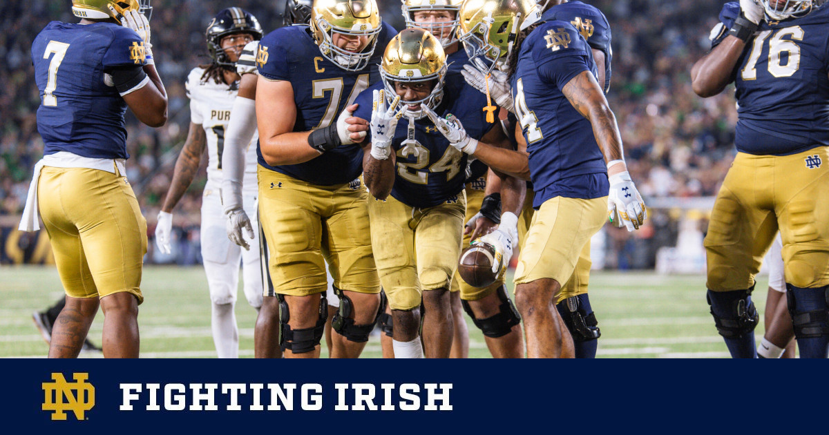 #24 Notre Dame vs Purdue Game Recap | 2025