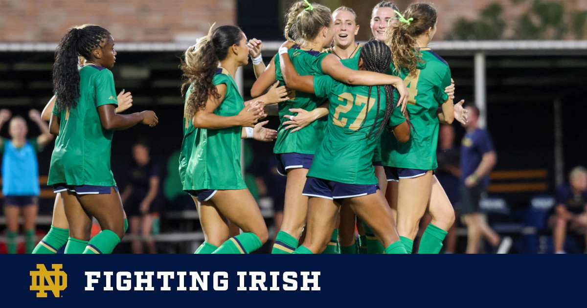 #2 Irish Advance to 5-0 in ACC Play After Defeating #23 Louisville ...