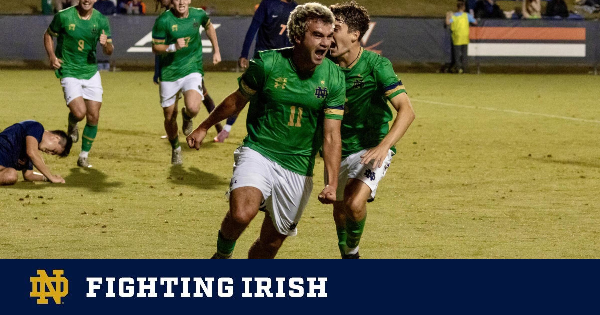 Flanagan’s Late Goal Gives Irish Draw At #8 Virginia – Notre Dame ...