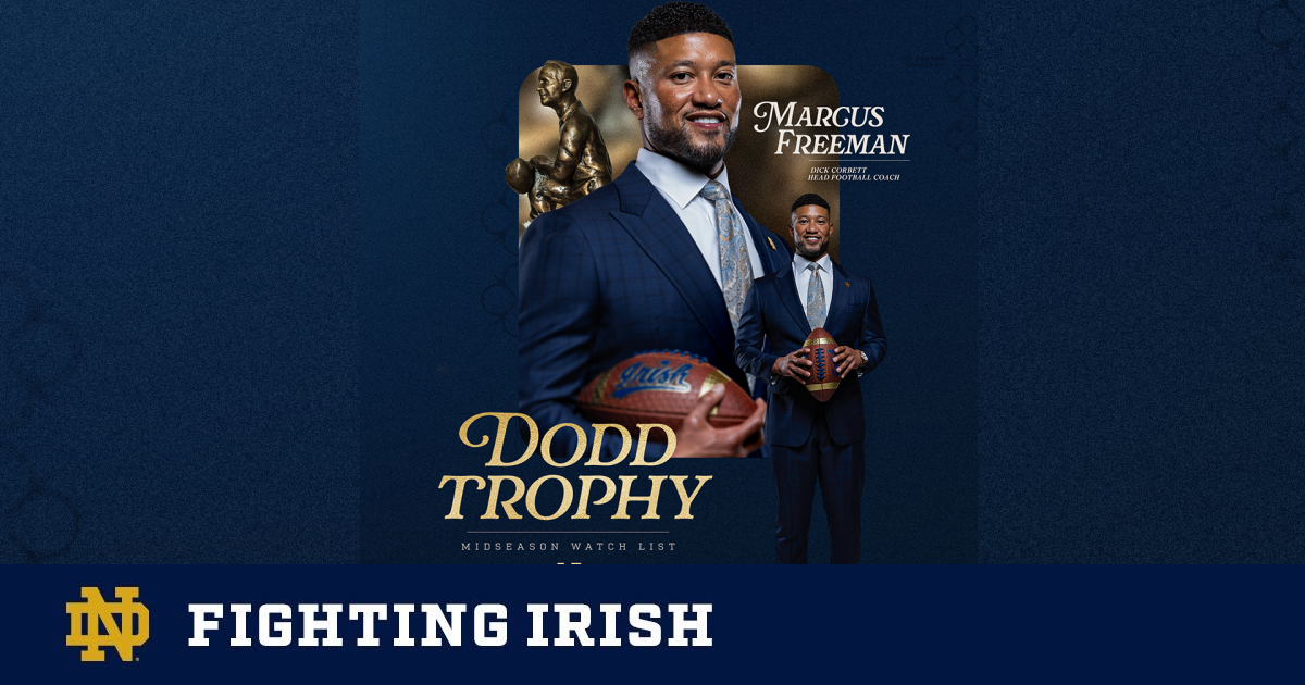 Freeman Named to Dodd Trophy Midseason Watch List