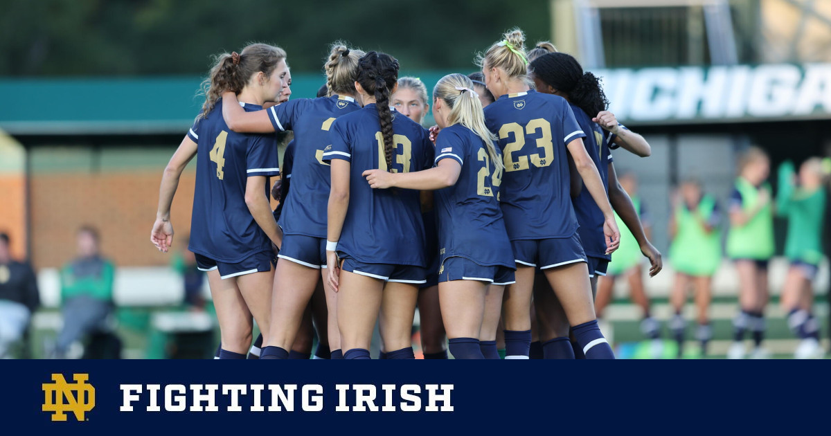 Irish Draw 1-1 at Wake Forest – Notre Dame Fighting Irish – Official ...
