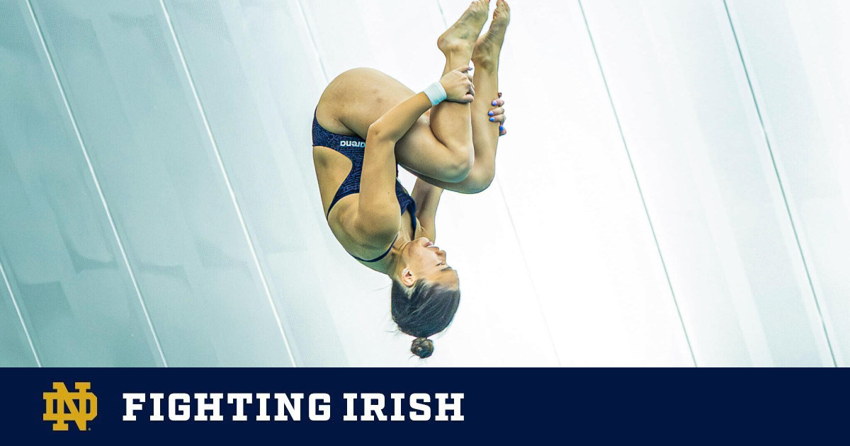 Diving Posts Impressive Showing At SMU Invite – Notre Dame Fighting ...