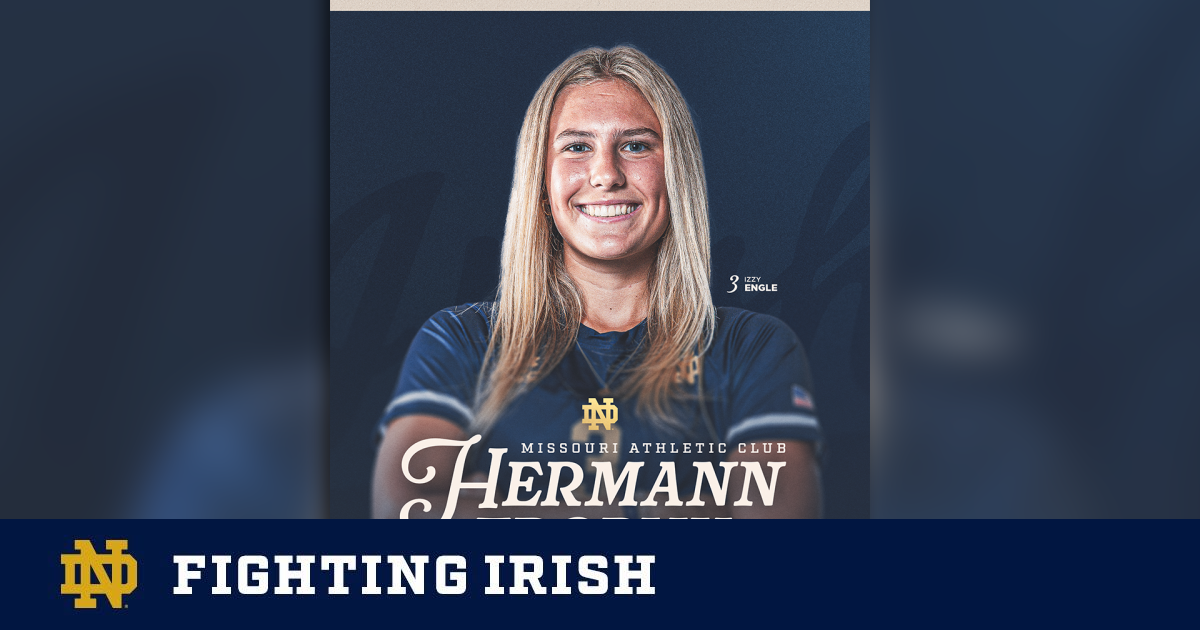 IZZY ENGLE NAMED MAC HERMANN TROPHY FINALIST – Notre Dame Fighting ...