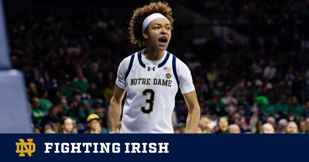 No. 18 Irish Dominate Pitt, 94-59 – Notre Dame Fighting Irish ...