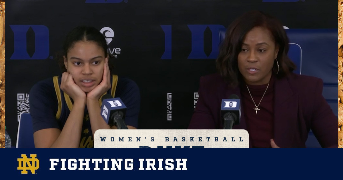 Duke Postgame Press Conference – Notre Dame Fighting Irish – Official ...
