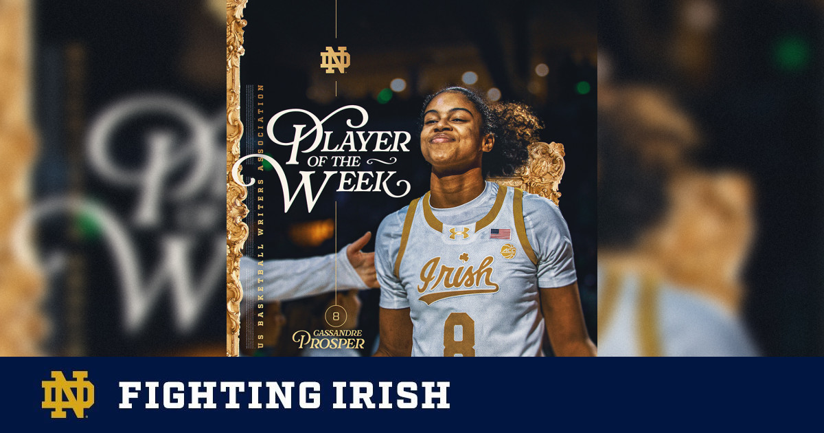 Prosper Earns Second USBWA Team Of The Week Honor - BVM Sports