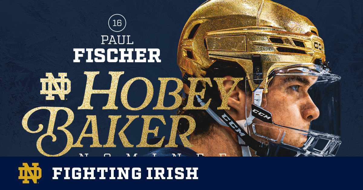 Fischer Nominated For Prestigious Hobey Baker Award - BVM Sports