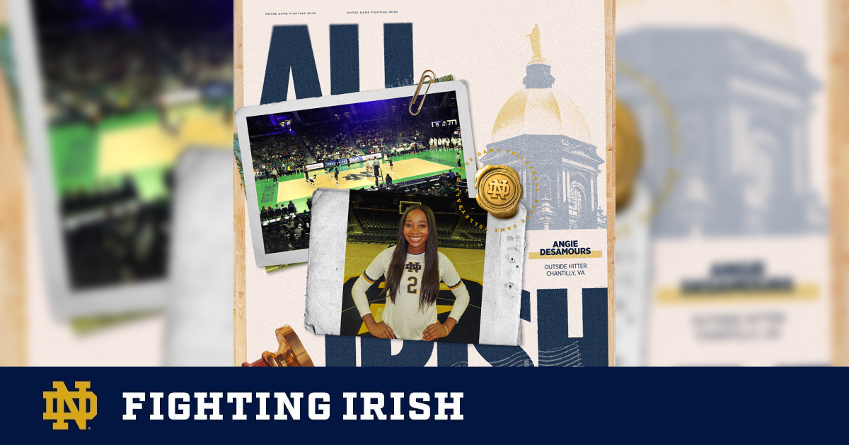 Volleyball Adds Transfer Angie Desamours – Notre Dame Fighting Irish ...