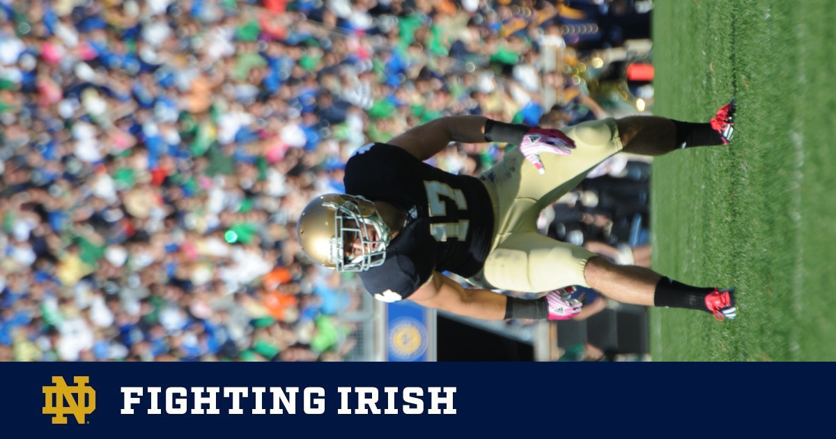 Zeke Motta: A Beast On The Field, A Gentleman Off – Notre Dame Fighting ...