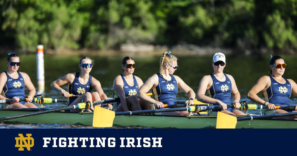 Irish Conclude ACC Rowing Championships - BVM Sports