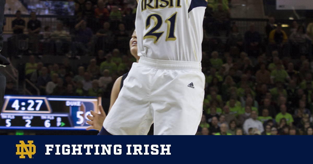 Kayla McBride Among Four Finalists For Naismith Trophy – Notre Dame ...
