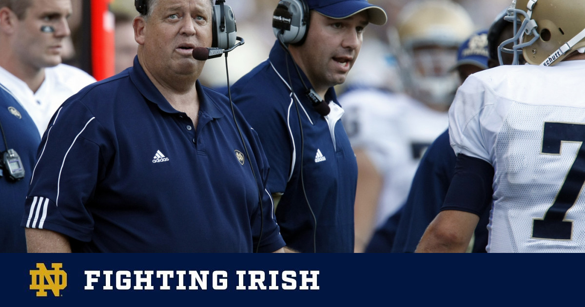 Former Notre Dame Football Captain, Assistant Coach Ron Powlus Named ...