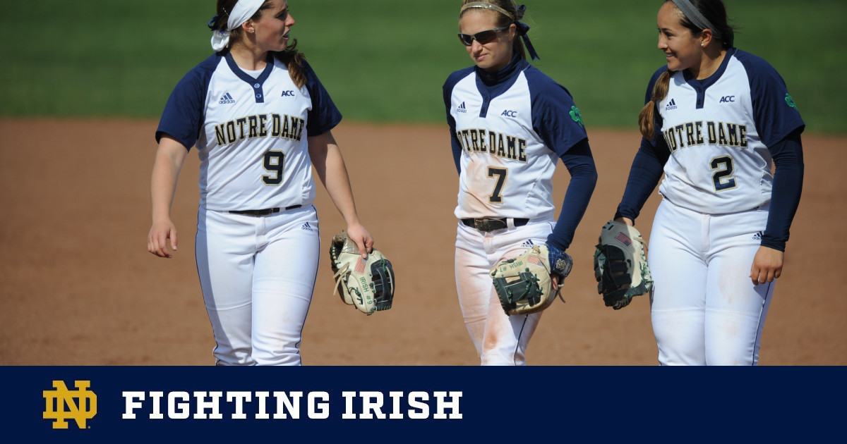 Irish Trio Named To 2014 All-ACC Academic Softball Team – Notre Dame ...
