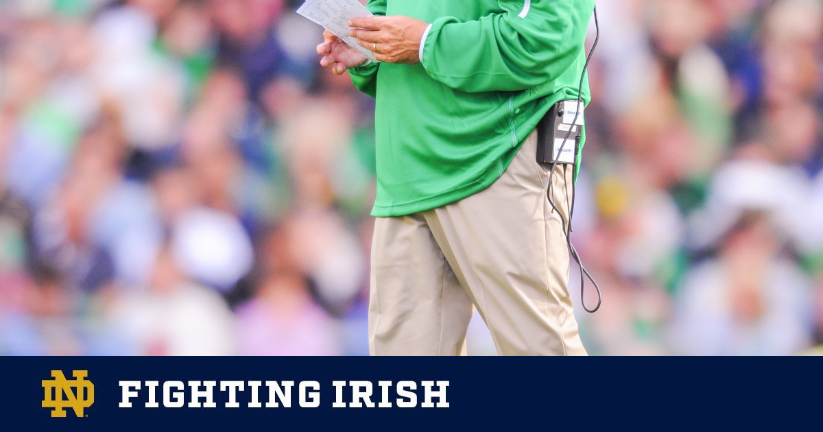 Mike Denbrock Named Notre Dame Offensive Coordinator – Notre Dame ...