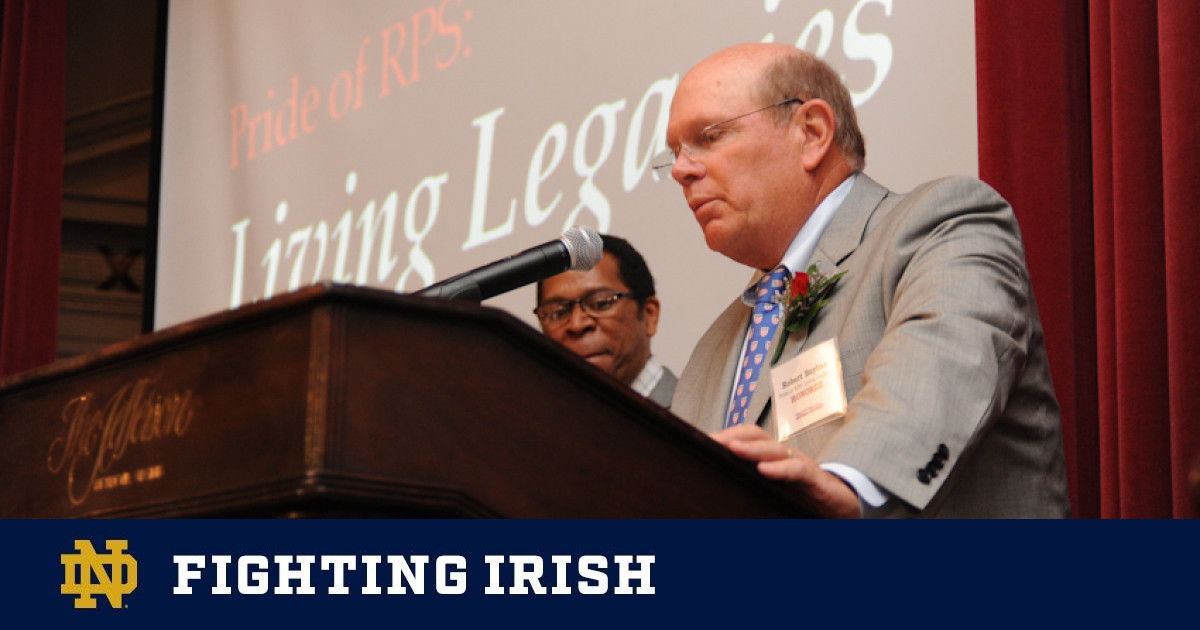 Bayliss Honored By The Pride Of RPS: Living Legacies Program – Notre ...