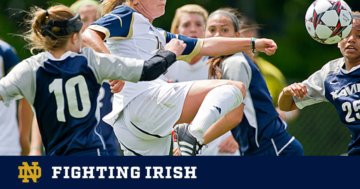 #10 Irish Blank #13 Baylor, 2-0 In Exhibition Finale – Notre Dame ...