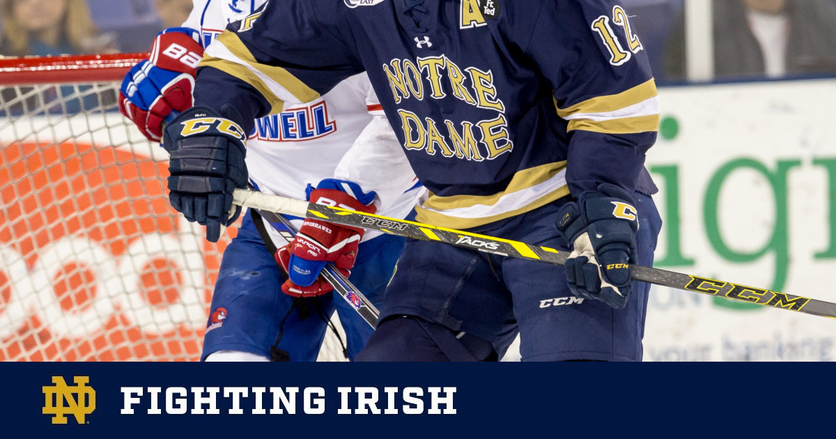Fogarty Named Hockey Team Captain For Second Consecutive Season – Notre ...