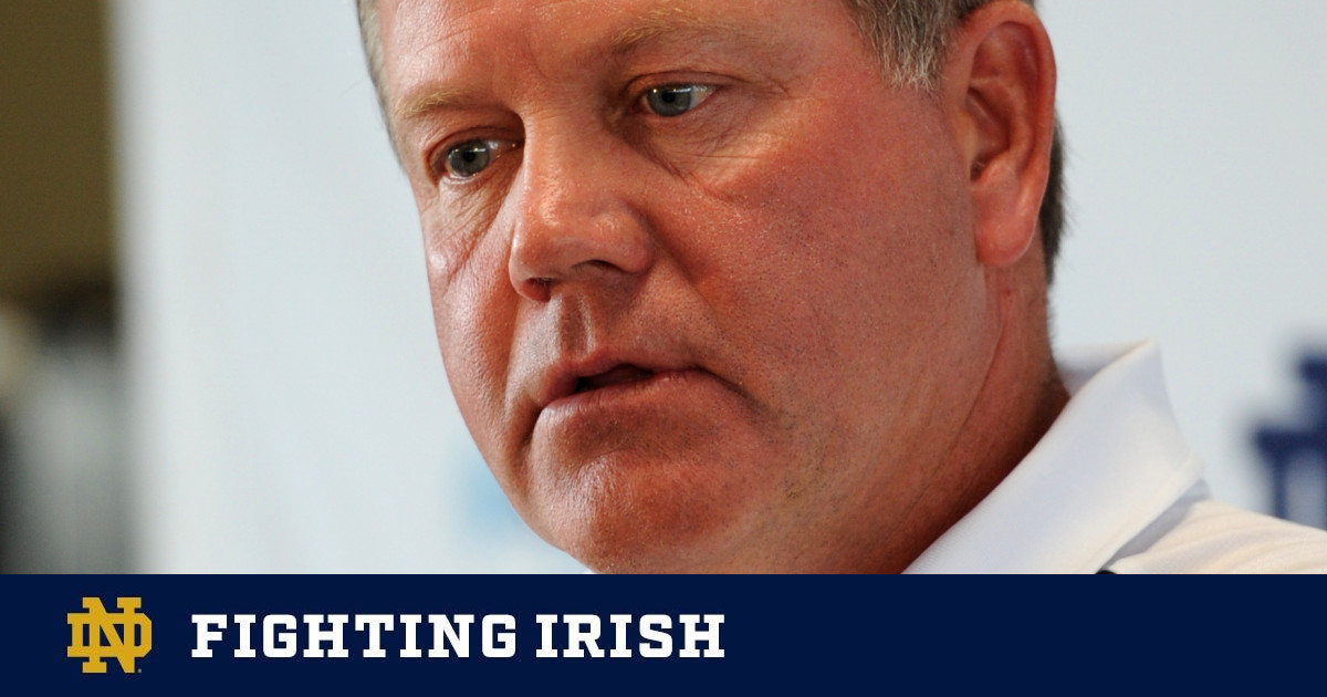 Coach Kelly Press Conference Transcript – USC Week – Notre Dame ...