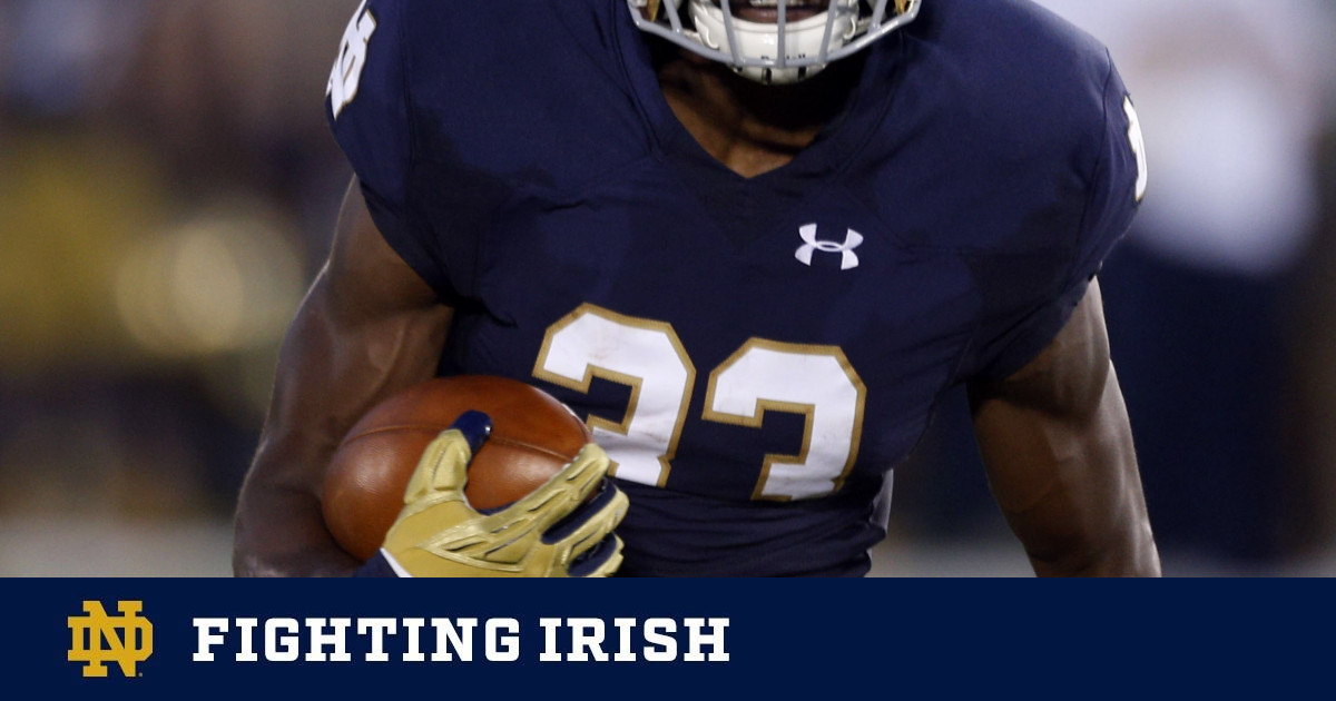 Irish Extra: Josh Adams Ready When Called – Notre Dame Fighting Irish ...