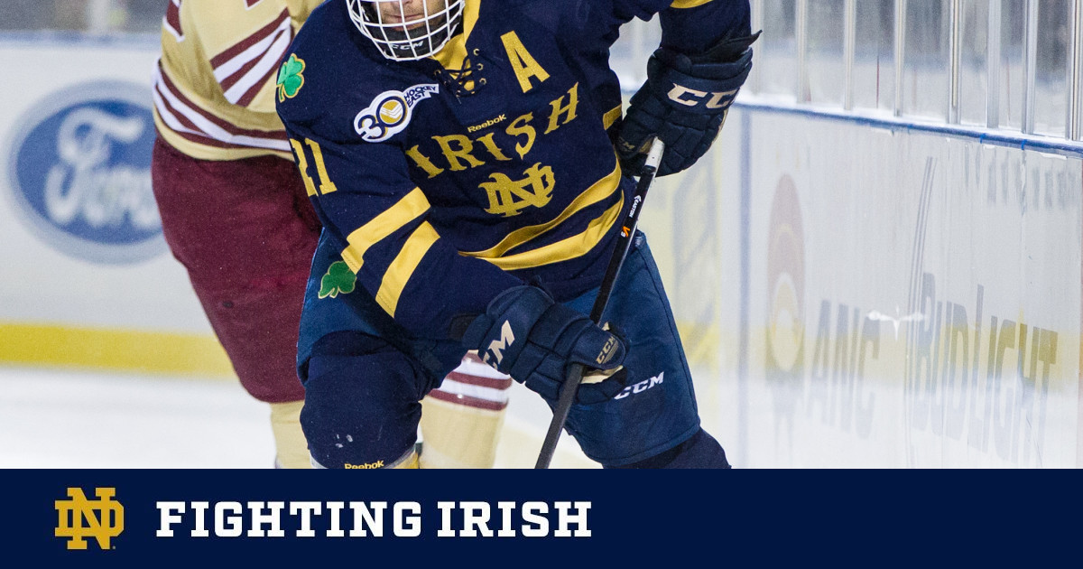 Bryan Rust Named Warrior Player Of The Week By Hockey East – Notre Dame ...