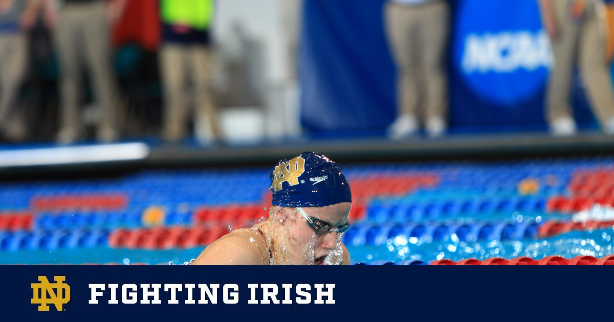 Irish Win 10 Events; Roll Past ACC Foes In Saturday Tri-Meet – Notre ...